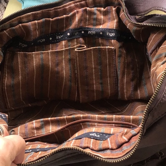 inge | Bags | Inge Brown Leather Hobo Bag | Poshmark